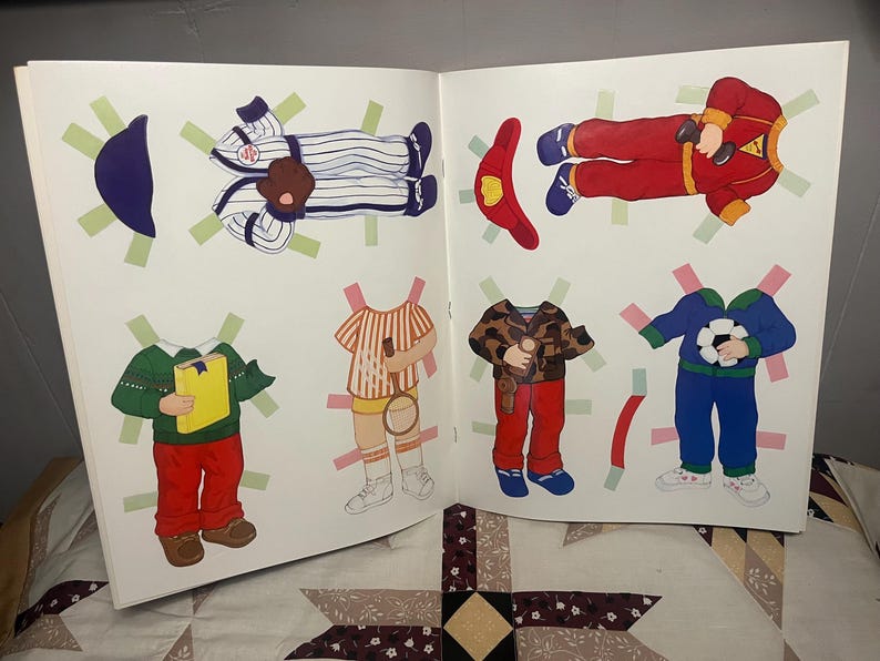 My Buddy (& Sister!) A Real Pal Paper Doll Golden Book Uncut Vintage ...