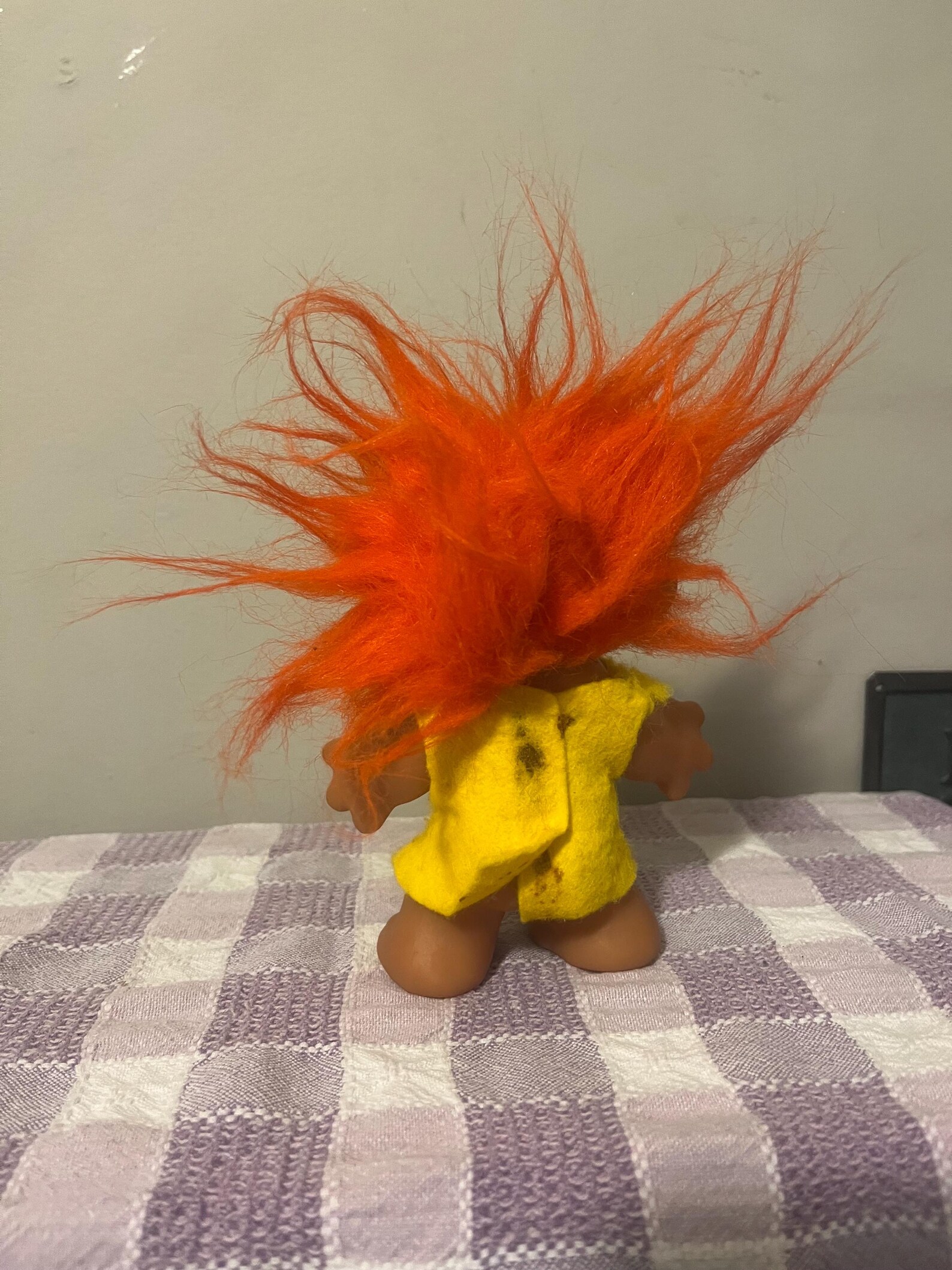 Authentic Original Thomas TH Dam VTG 1967 Troll Doll Figure Orange Hair ...