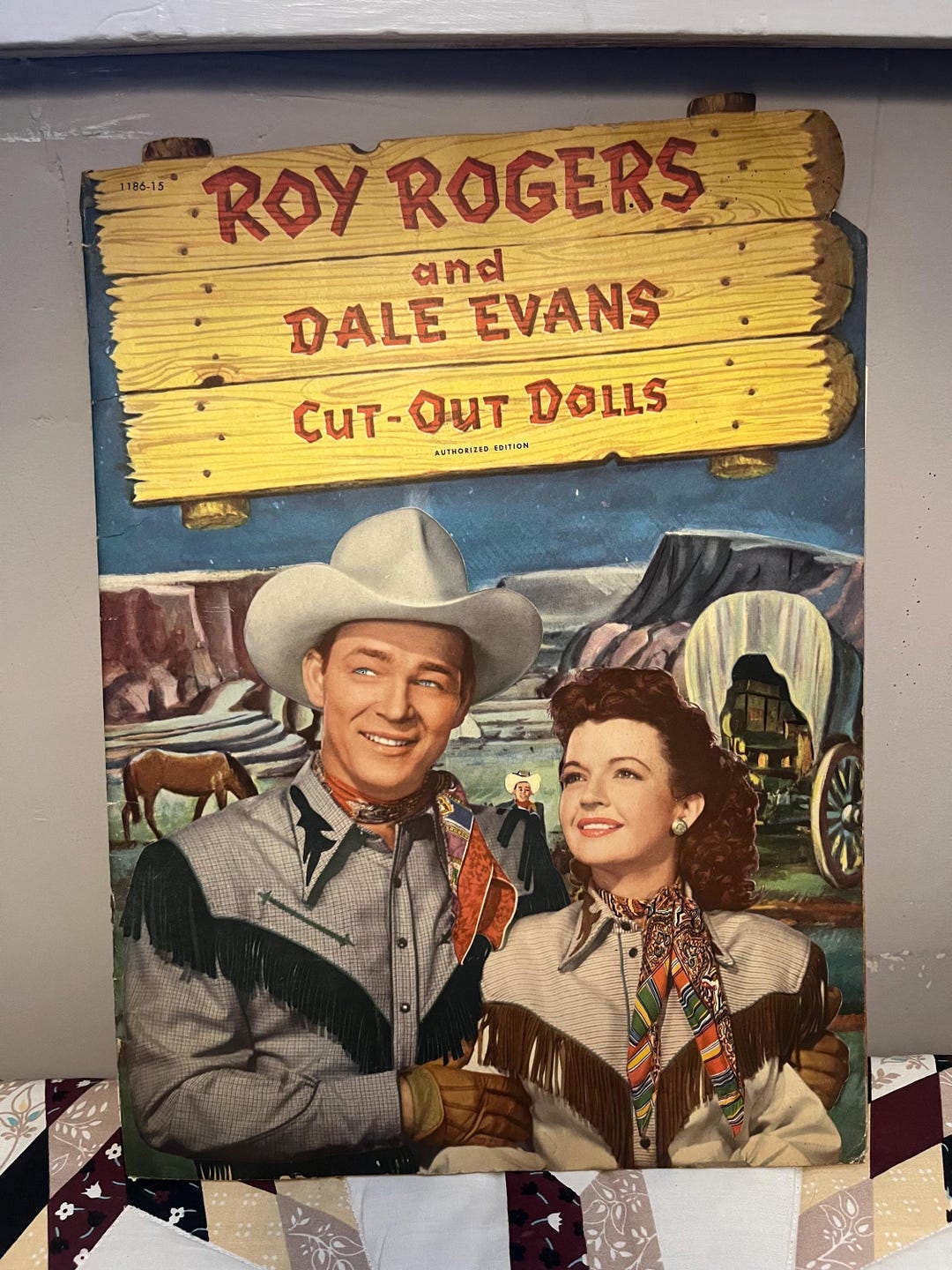 Roy Rogers & Dale Evan’s Cut Out Paper Dolls Vintage 1950’s Collectible ...