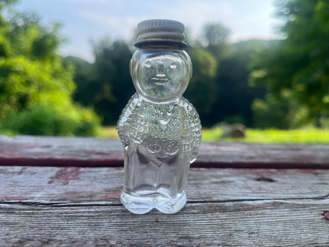 Early American Antique Vintage WWII Era Cologne Perfume Bottle Figural ...