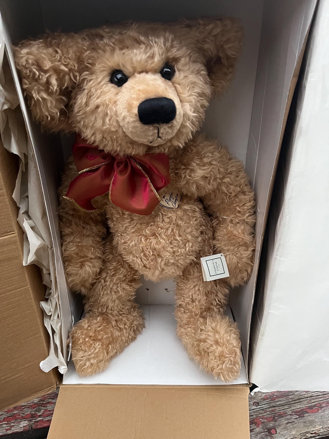 Vintage 1998 Ashton Drake Gallery Teddies by Artist Brenda Dewey Large ...