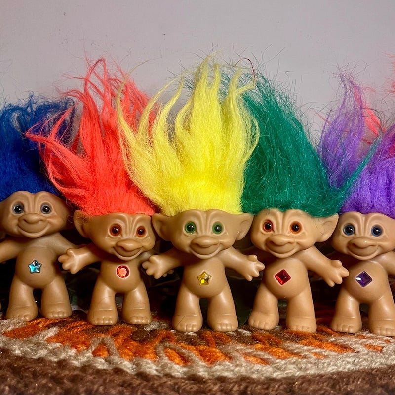 Original Troll Doll - Etsy