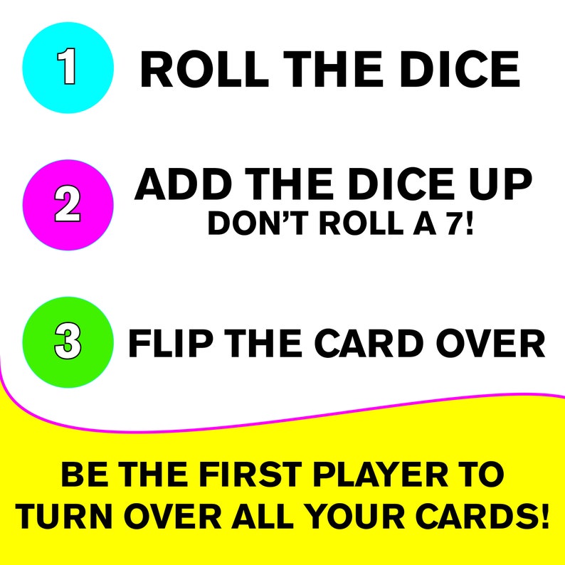 Help Your Neighbor Card and Dice Game Fun Family Party Games for Kids ...