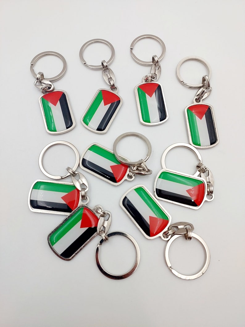 Palestine Flag Keychain, Palestinian Pride - Etsy