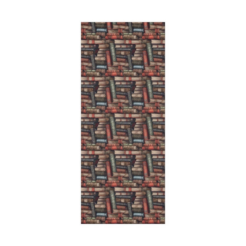 Special Book Wrapping Paper, Holiday Librarian Gift Wrap, Bookworm ...