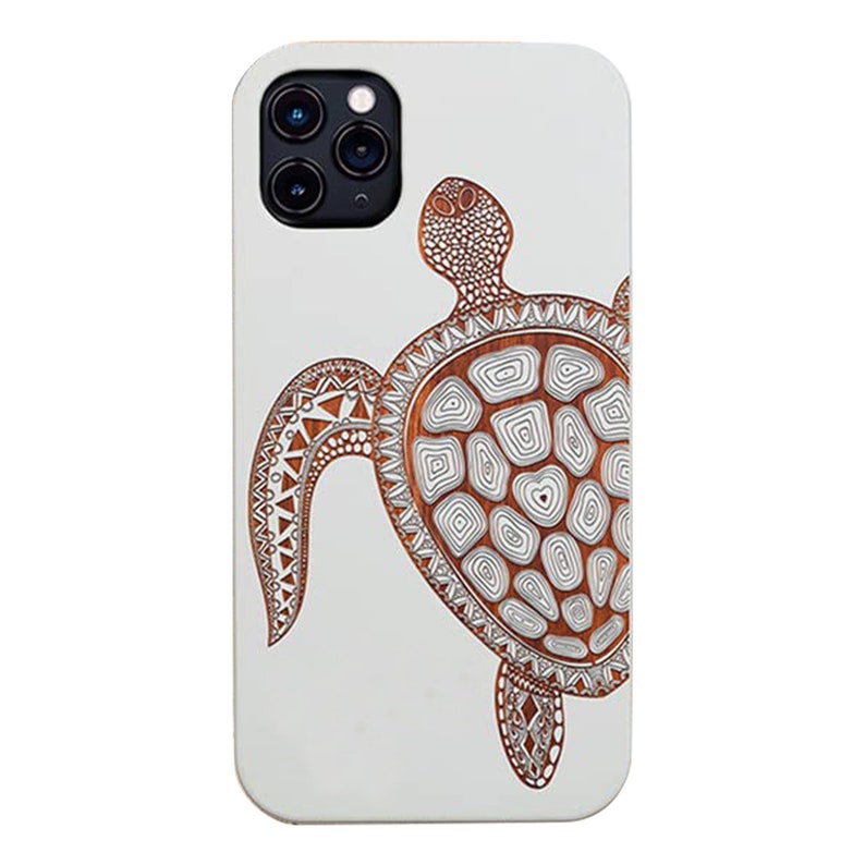 Turtle Wood Phone Case for iPhone Models and Samsung Phones | Ocean ...