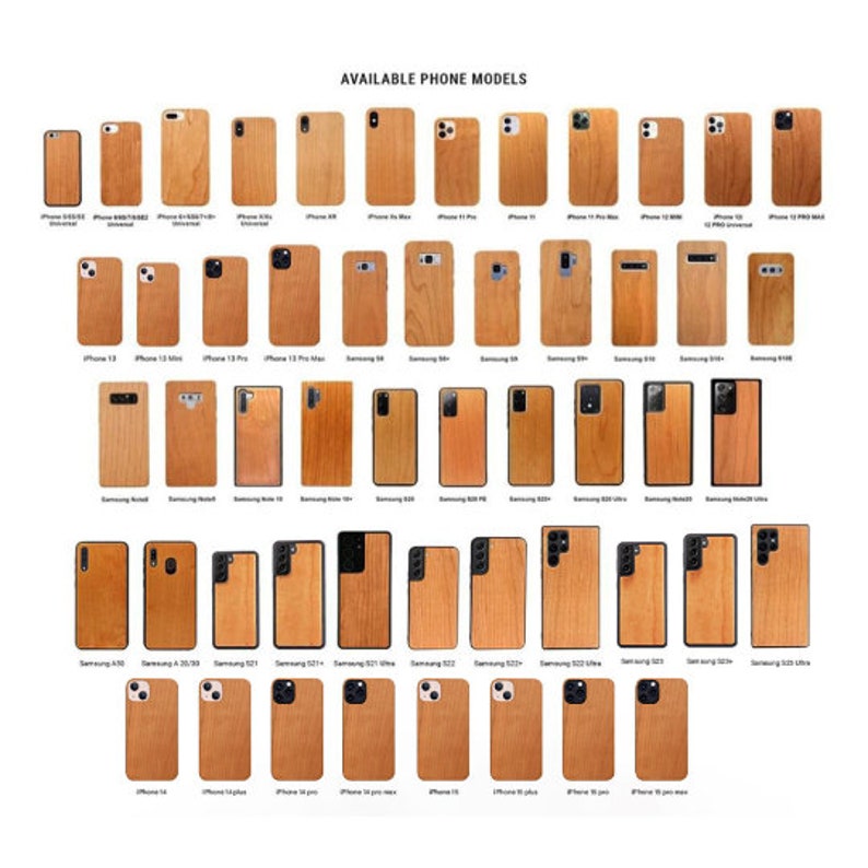 Hawaiian Turtle Wood Phone Case for iPhone Models and Samsung Phones ...