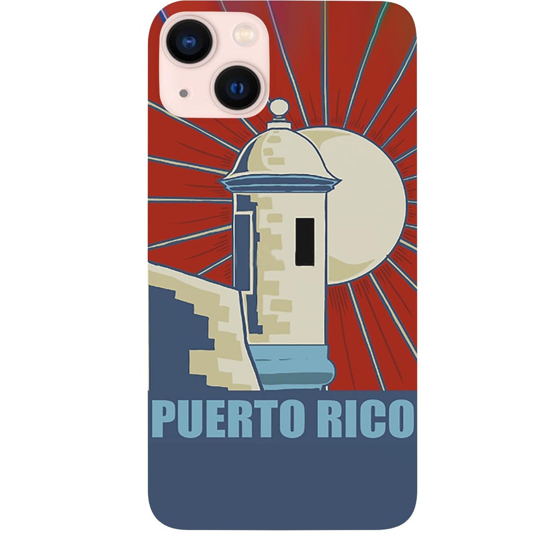 Puerto Rico Stamp UV Color Printed Phone Case for iPhone Models and ...