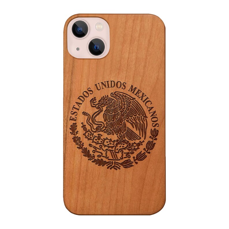 Mexican Heritage Custom Wood Phone Case for iPhone Models and Samsung ...