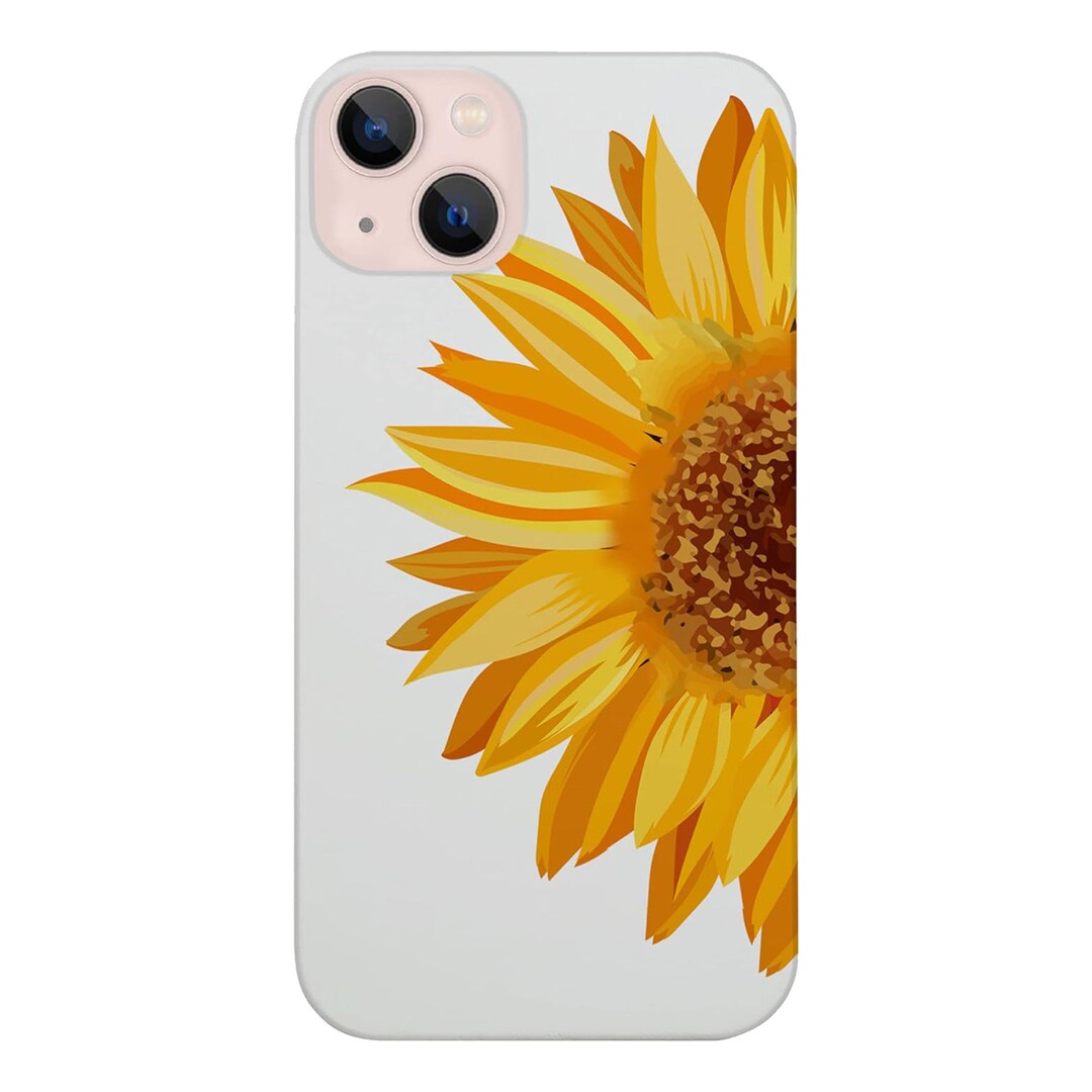 Sunflower Phone Case for iPhone Models and Samsung Phones Bouquet ...