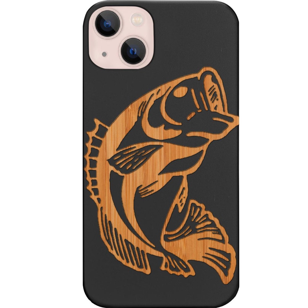 Bass Fish Phone Case for iPhone Models and Samsung Phones Case Bass ...