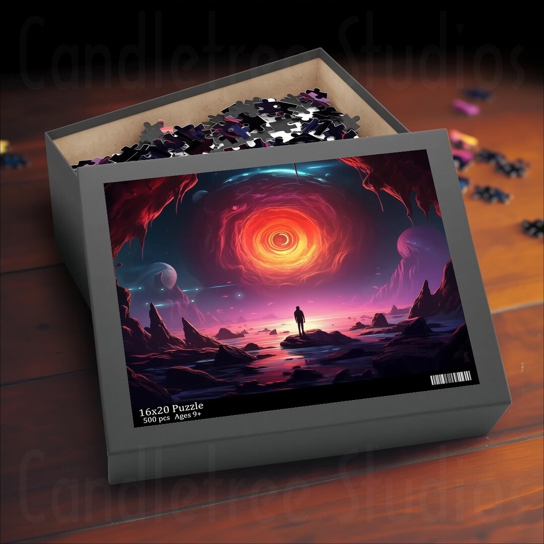 Planetary Portal Puzzle (500-piece) | Science Fiction Puzzle | Alien ...