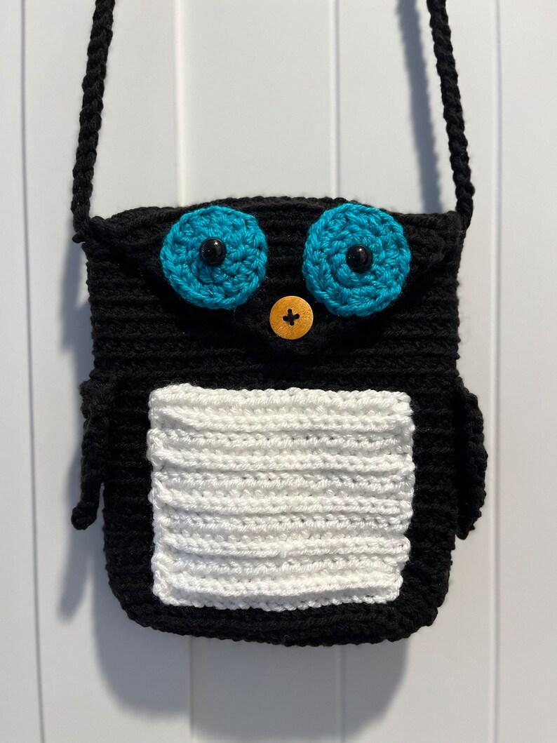 Crochet Penguin Purse - Etsy