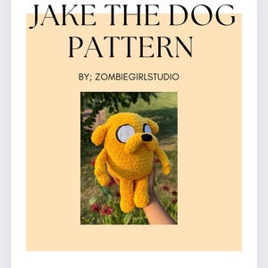 Jake Dog Crochet Plushie Pattern NOT PHYSICAL PRODUCT - Etsy