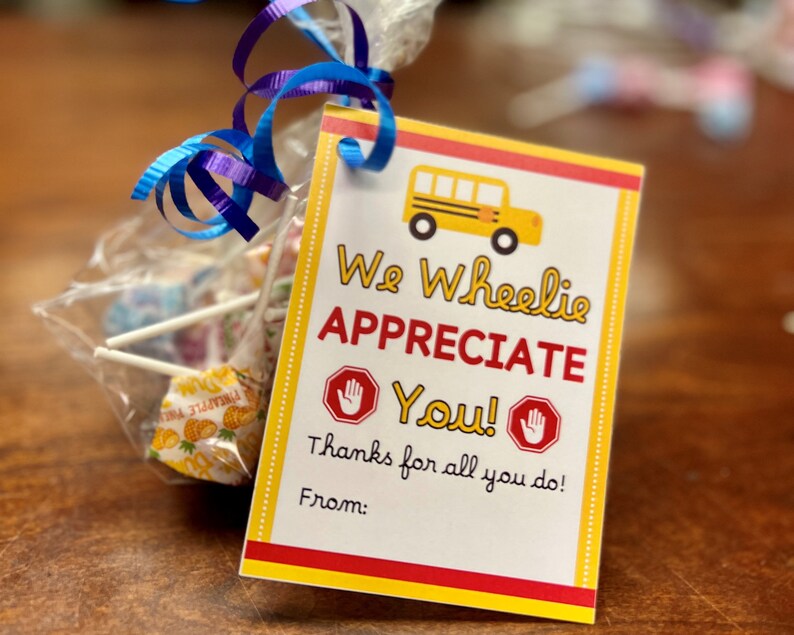 School Transportation Bus Drivers and Monitors Thank You Appreciation ...