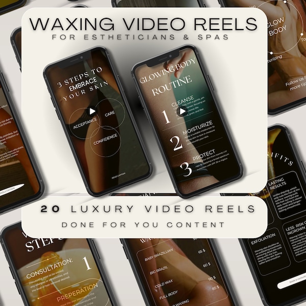 Waxing Templates - Etsy