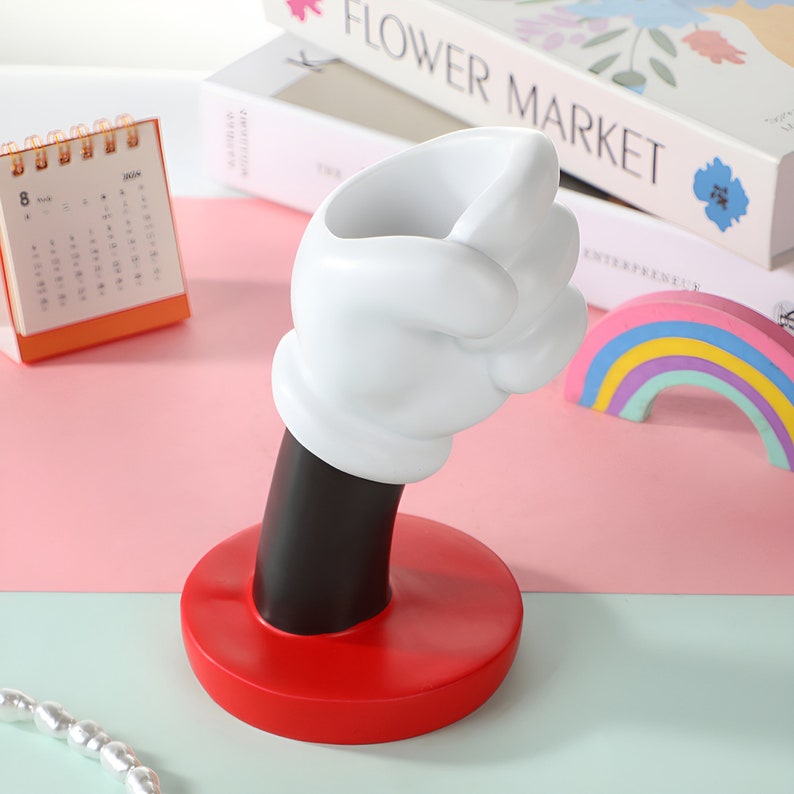 Mickey Mouse Vase Mickey Mouse Hand Holding Vase for Fresh or Dried ...
