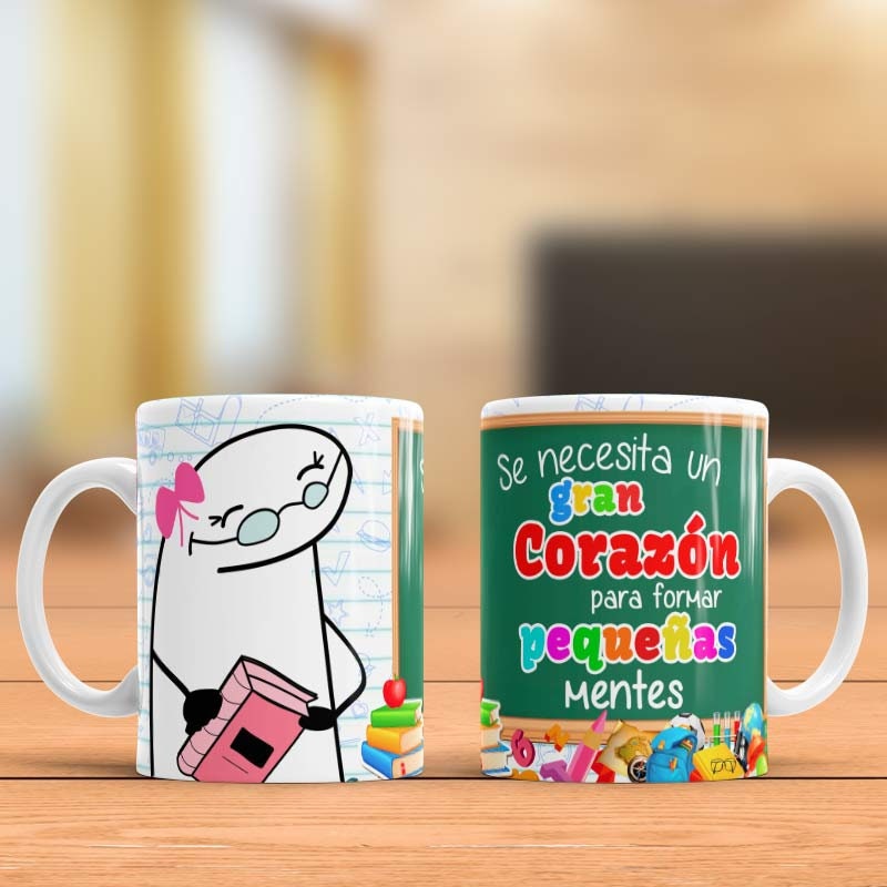 Flork día del maestro, día del maestro plantillas de mugs, plantillas ...