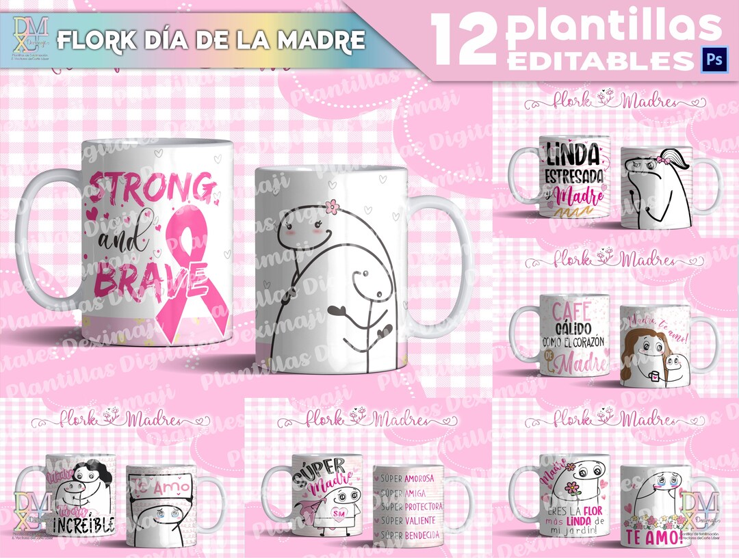 Templates for Flork Mother's Day Mugs Flork Mother's Day Mugs Editable ...