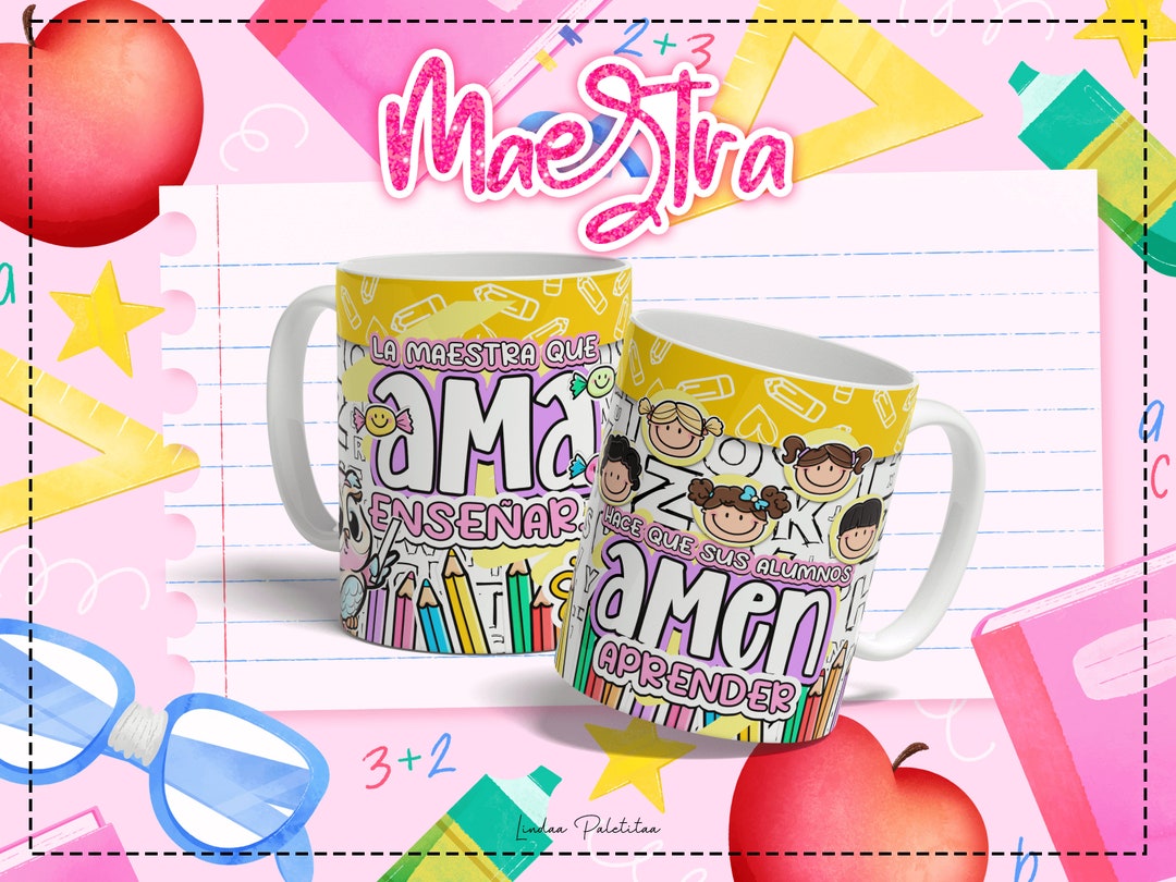 Templates for Teacher's Day Mugs, Editable PDS, PNG, Teacher's Day Mugs ...