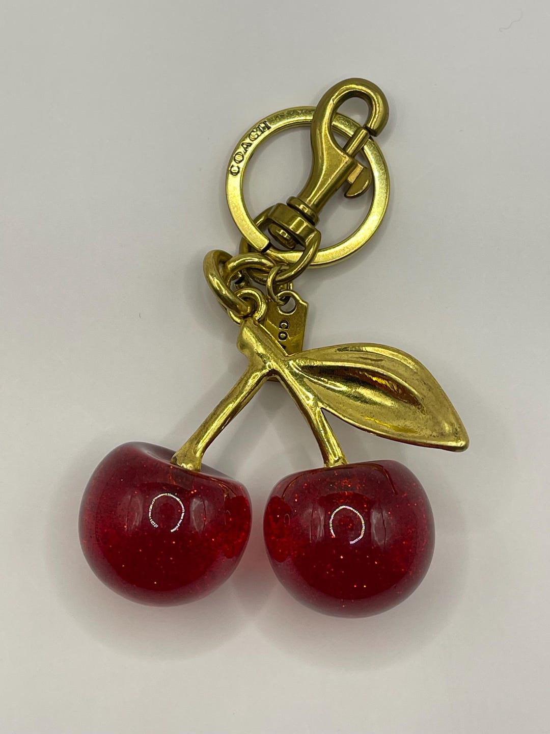 Coach Cherries Bag Charm Keychain - Etsy