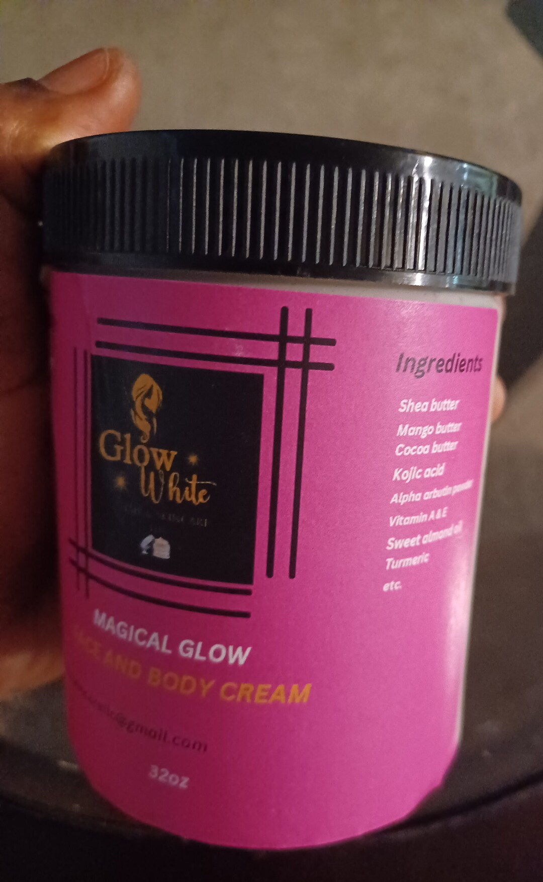 Magical Glow Extra Strength Face and Body Cream. - Etsy