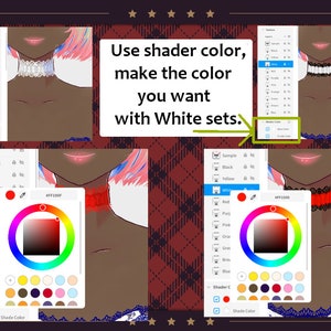 Vroid Choker - Belt and Frill With Lace - Etsy