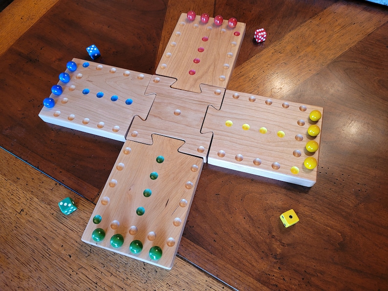 Aggravation Game Wahoo Game Handcrafted Hardwood Game Customizable ...