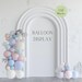 Arch Backdrop Mock up - Arch Backdrop - White Arch Backdrop- Backdrop ...