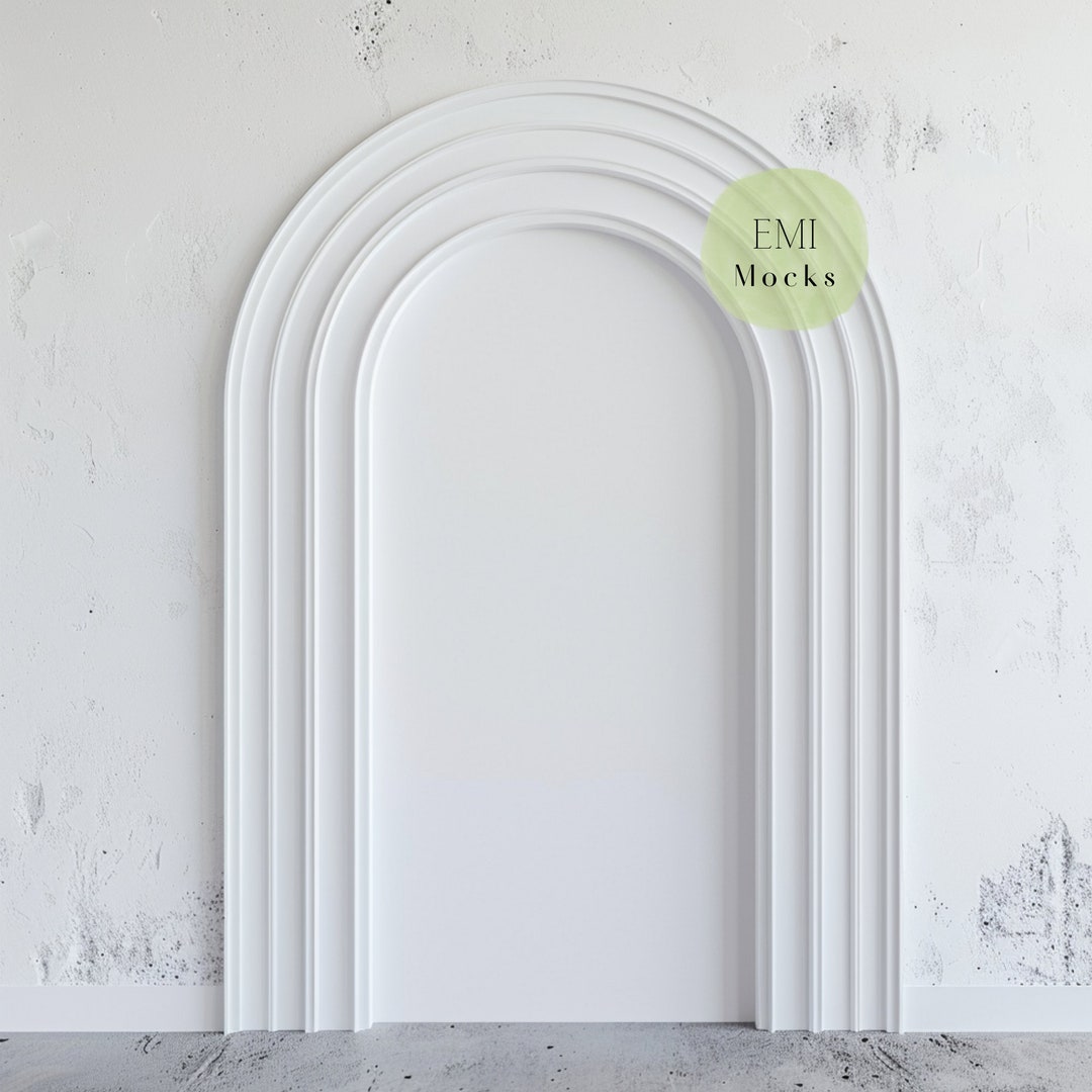 Arch Backdrop Mock up - Arch Backdrop - White Arch Backdrop- Backdrop ...