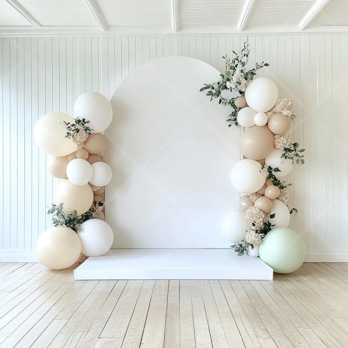 Balloon Backdrop Digital Download Mockup - Balloon Backdrop - Balloon ...