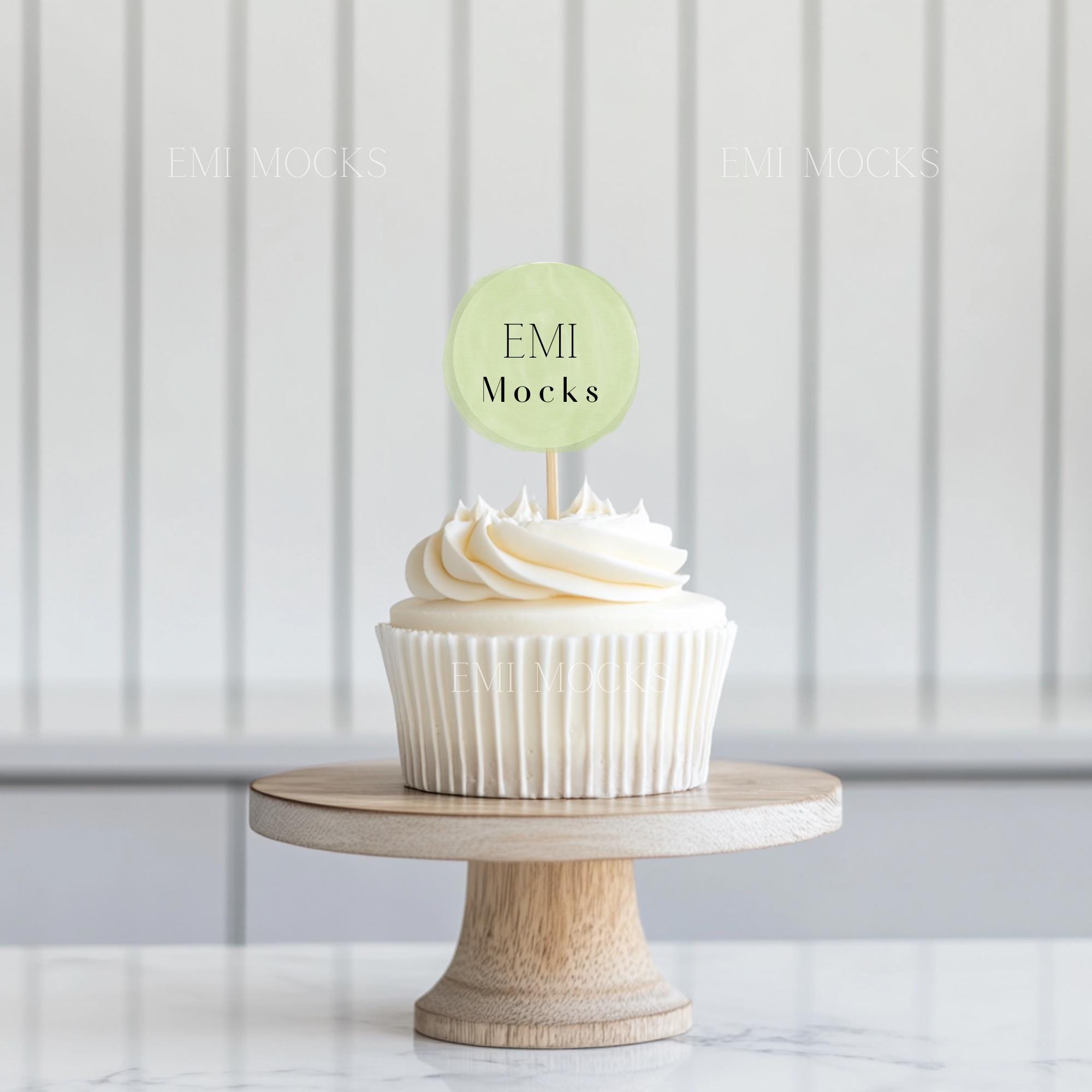 Cake Topper Mockup - Cake Topper - Cake Mock up - Minimalist Cake ...