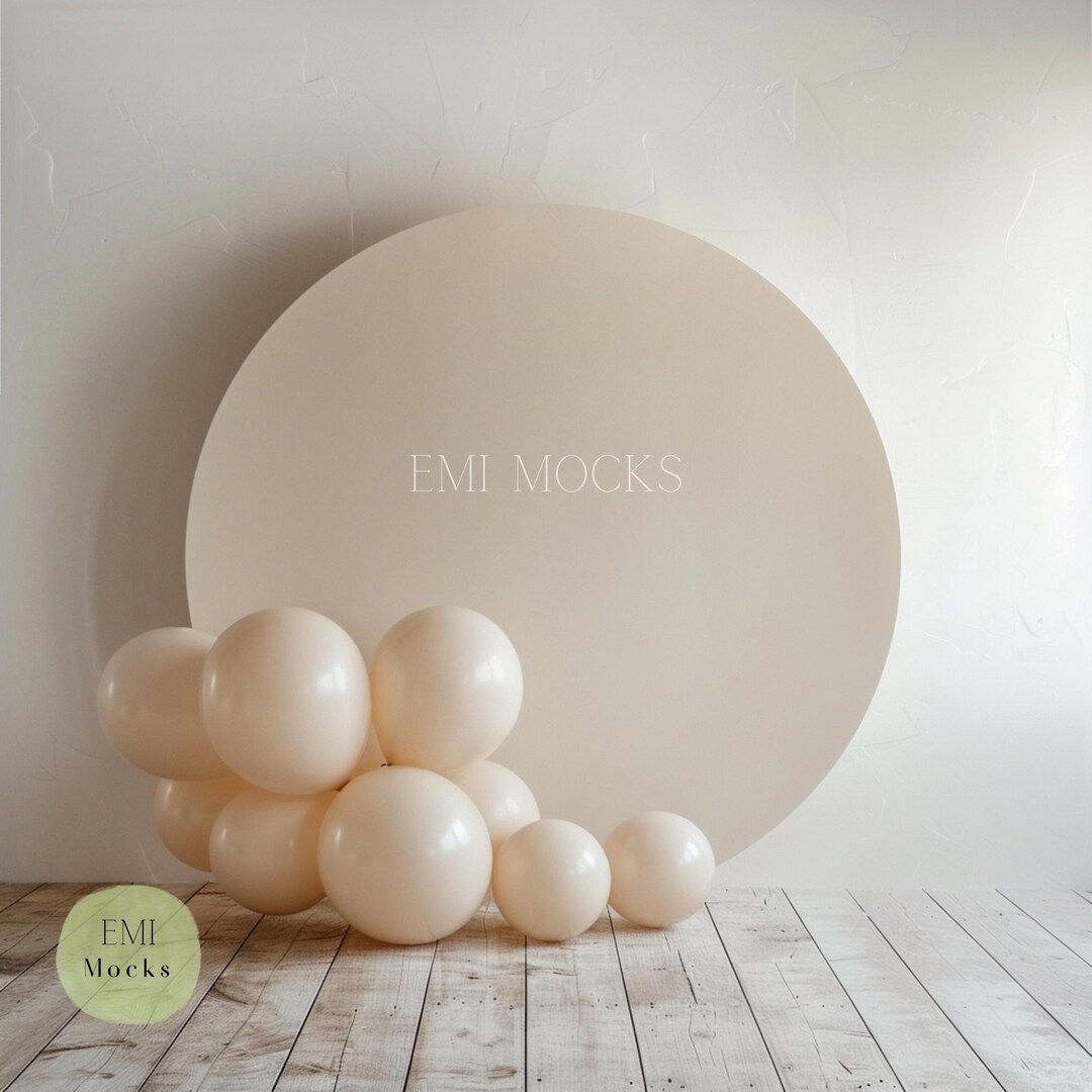 Balloon Arch Backdrop Mock up Balloon Mock up Balloon Backdrop Mock up ...