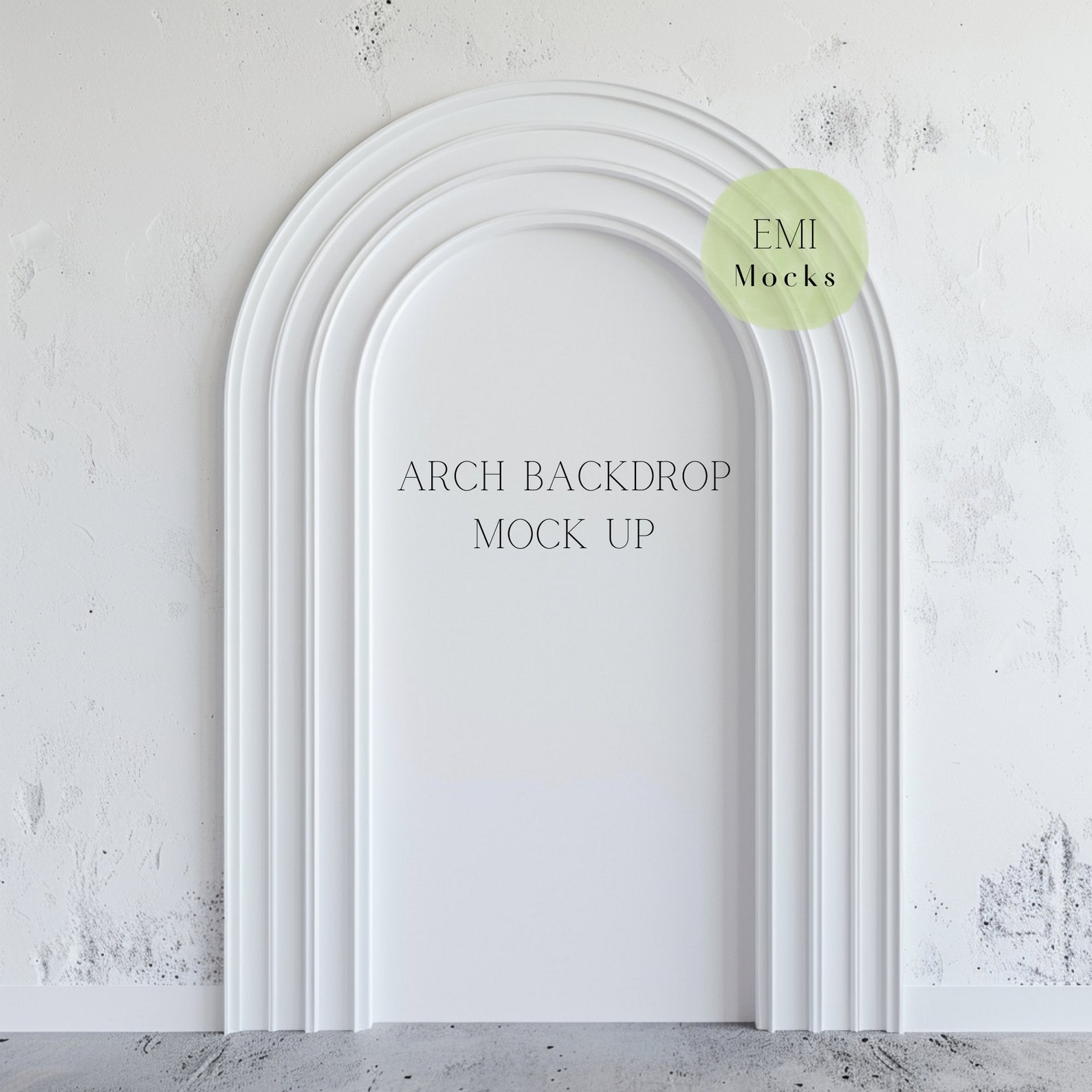 Arch Backdrop Mock up - Arch Backdrop - White Arch Backdrop- Backdrop ...