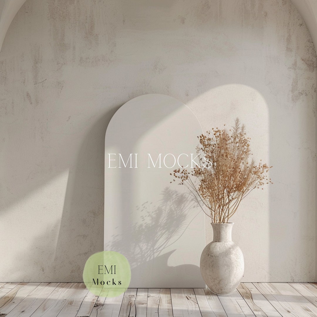 Arched Backdrop Mock up - Boho Arch Mock up - Boho Mock up ...