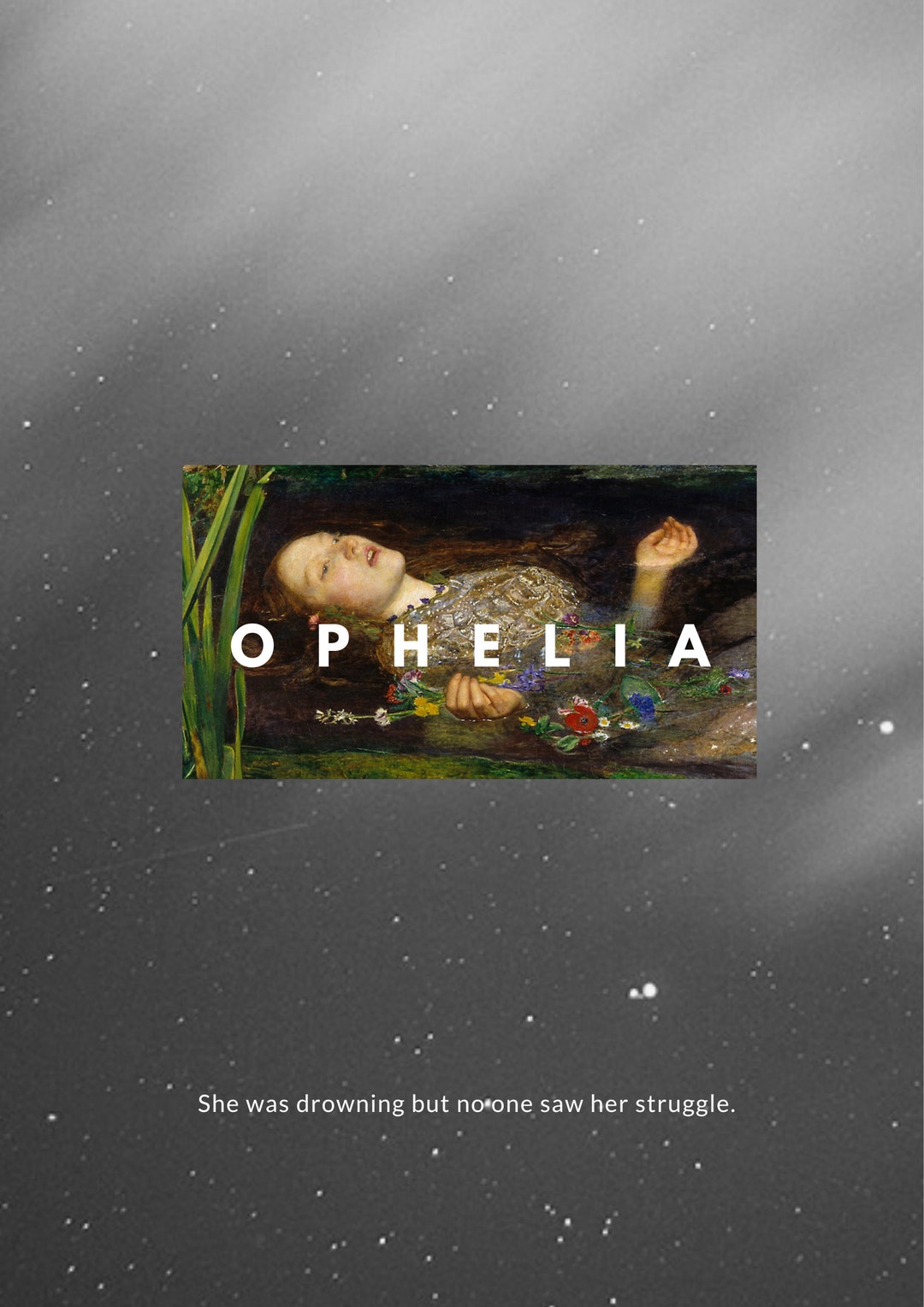 Ophelia Poster - Etsy