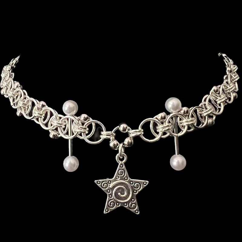 Chainmail Pendant - Etsy