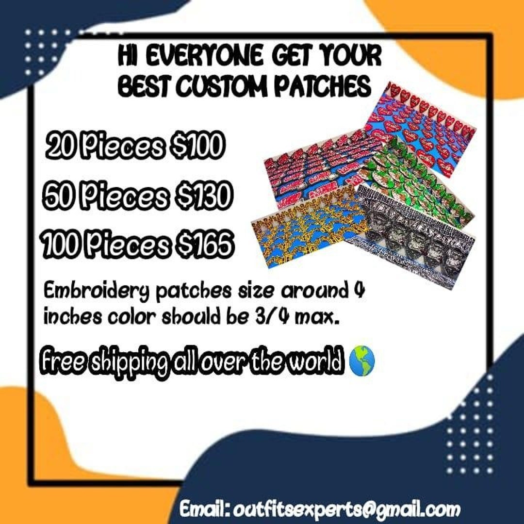 Custom Patches - Etsy