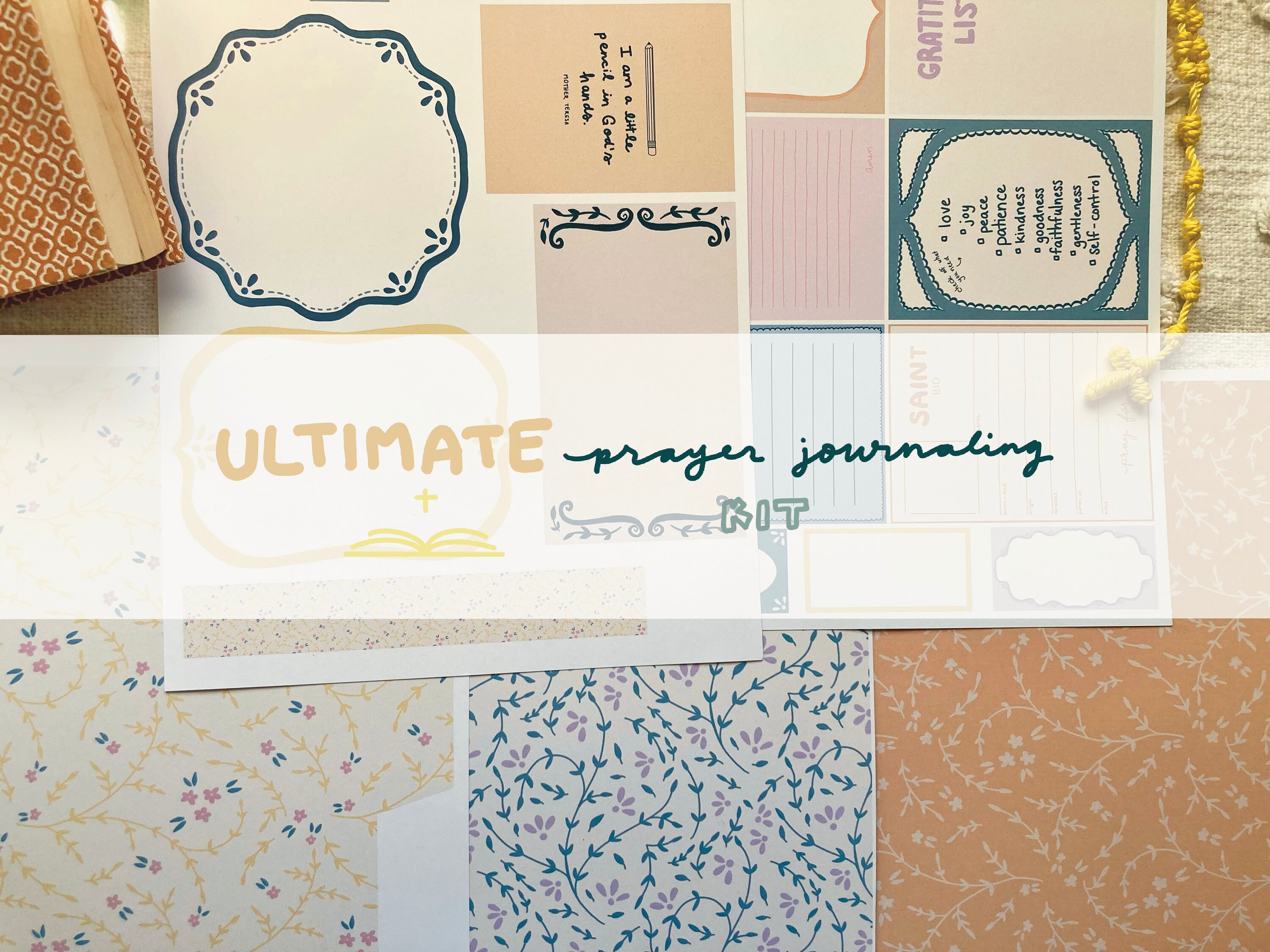 ULTIMATE Prayer Journaling Kit, DIGITAL Journaling Kit, Printable ...