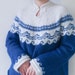 Ceramic Sweater Knitting Pattern - Colorwork Porcelain Motifs (PDF ...