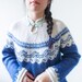 Ceramic Sweater Knitting Pattern Colorwork Knitting Sweater Pattern ...