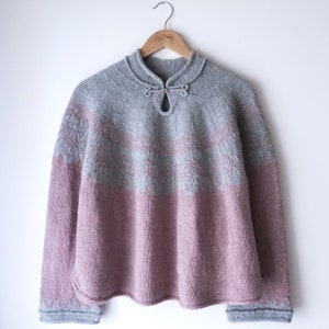 Ceramic Sweater Knitting Pattern - Colorwork Porcelain Motifs (PDF ...