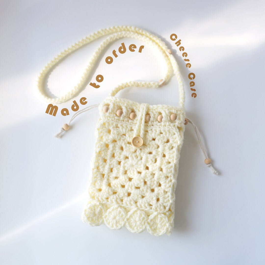 Cheese Case Crochet Handbag Custom Made for Cheese Lovers - Etsy