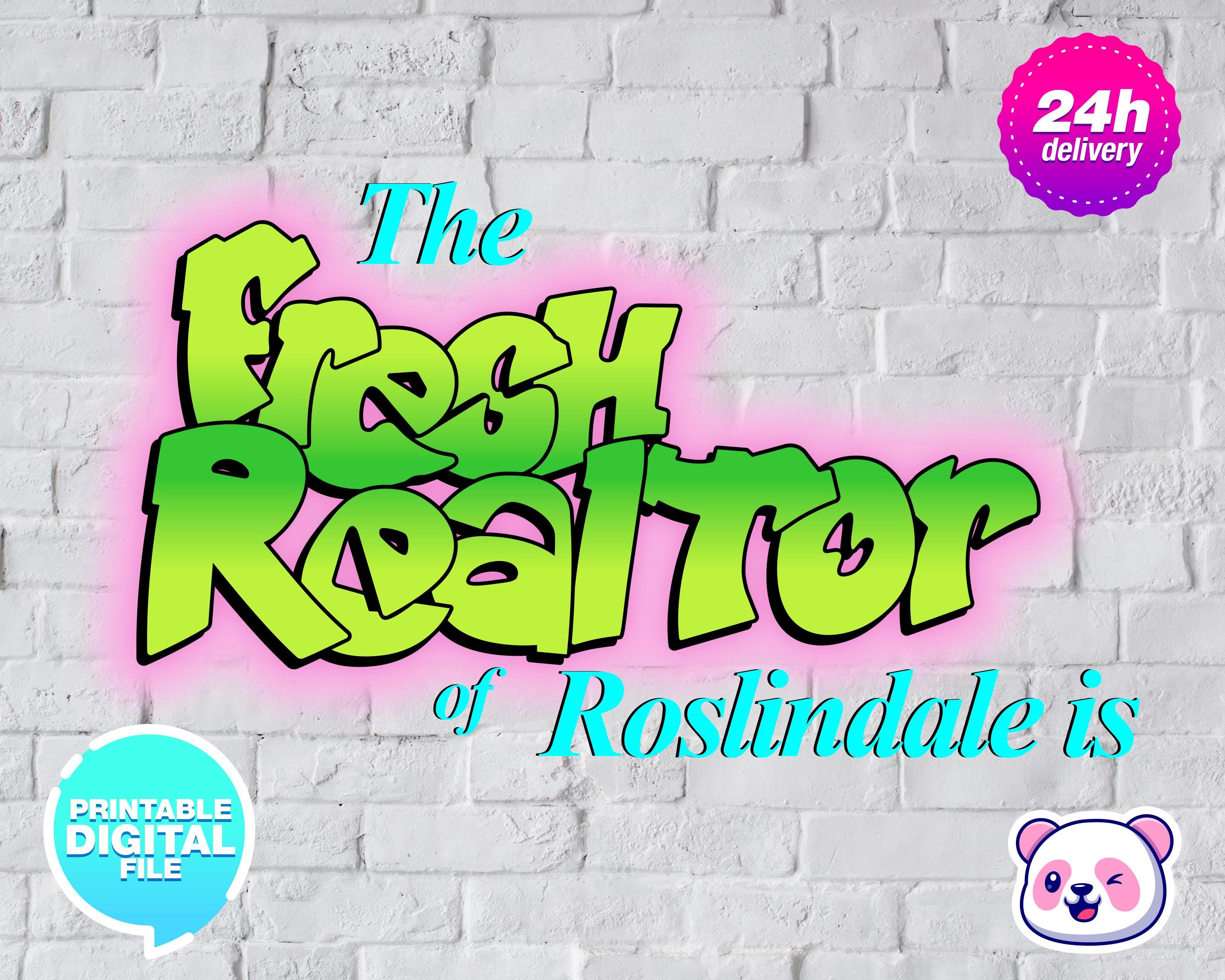 The Fresh Prince of Bel-air Custom Logo - Etsy