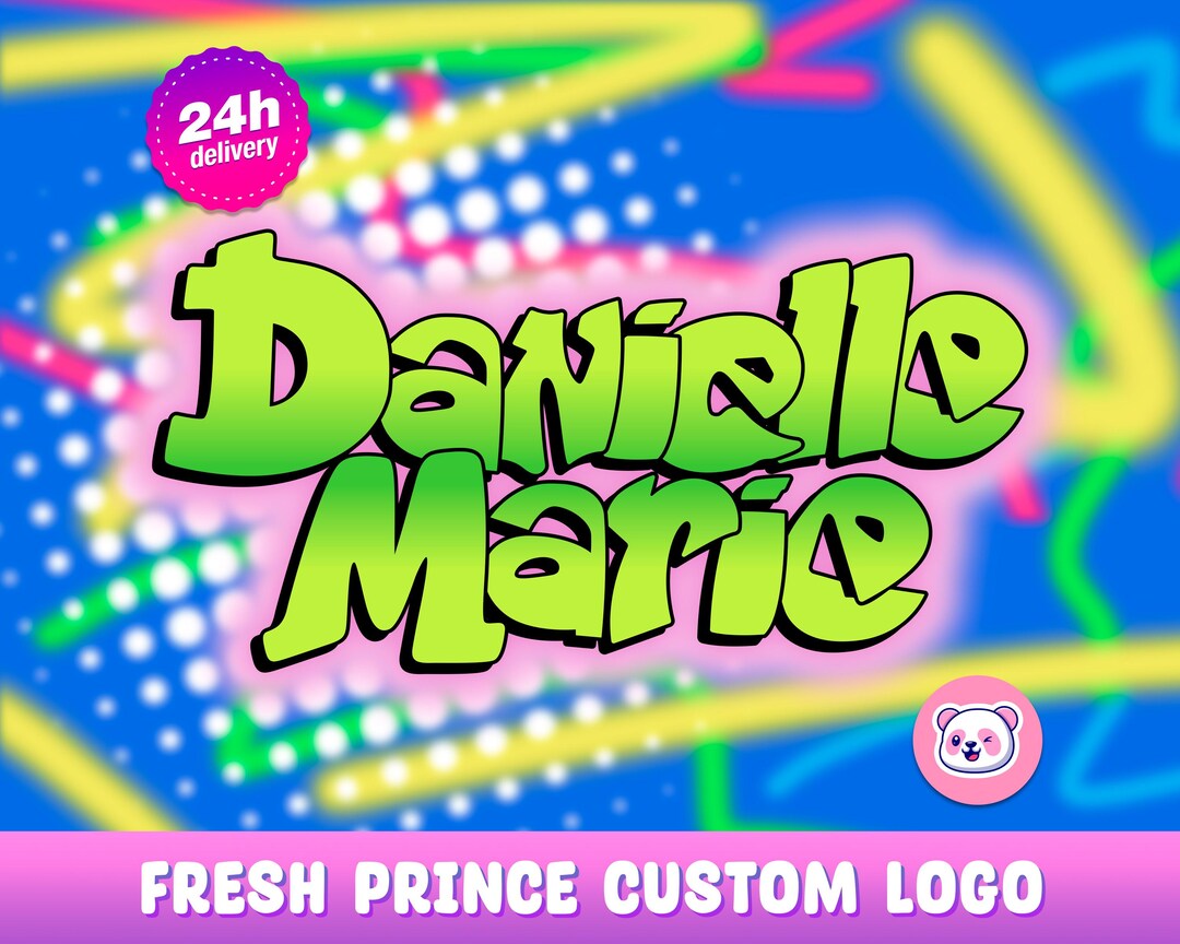 The Fresh Prince of Bel-air Custom Logo - Etsy