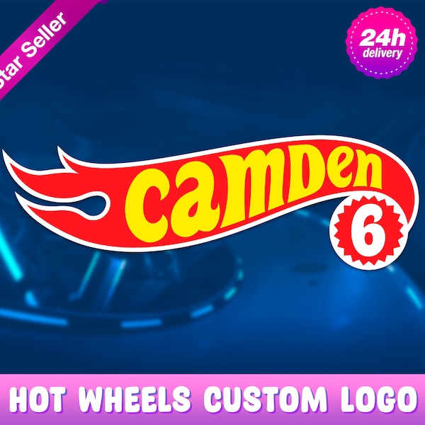 Hot Wheels Logo Banner - Etsy