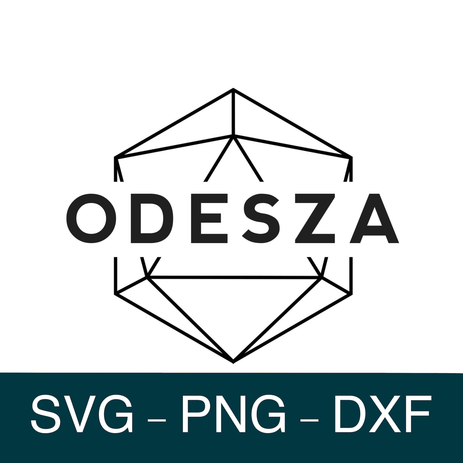 Odesza Logo SVG, Odesza Logo SVG, Odesza Logo Layered Cricut File ...
