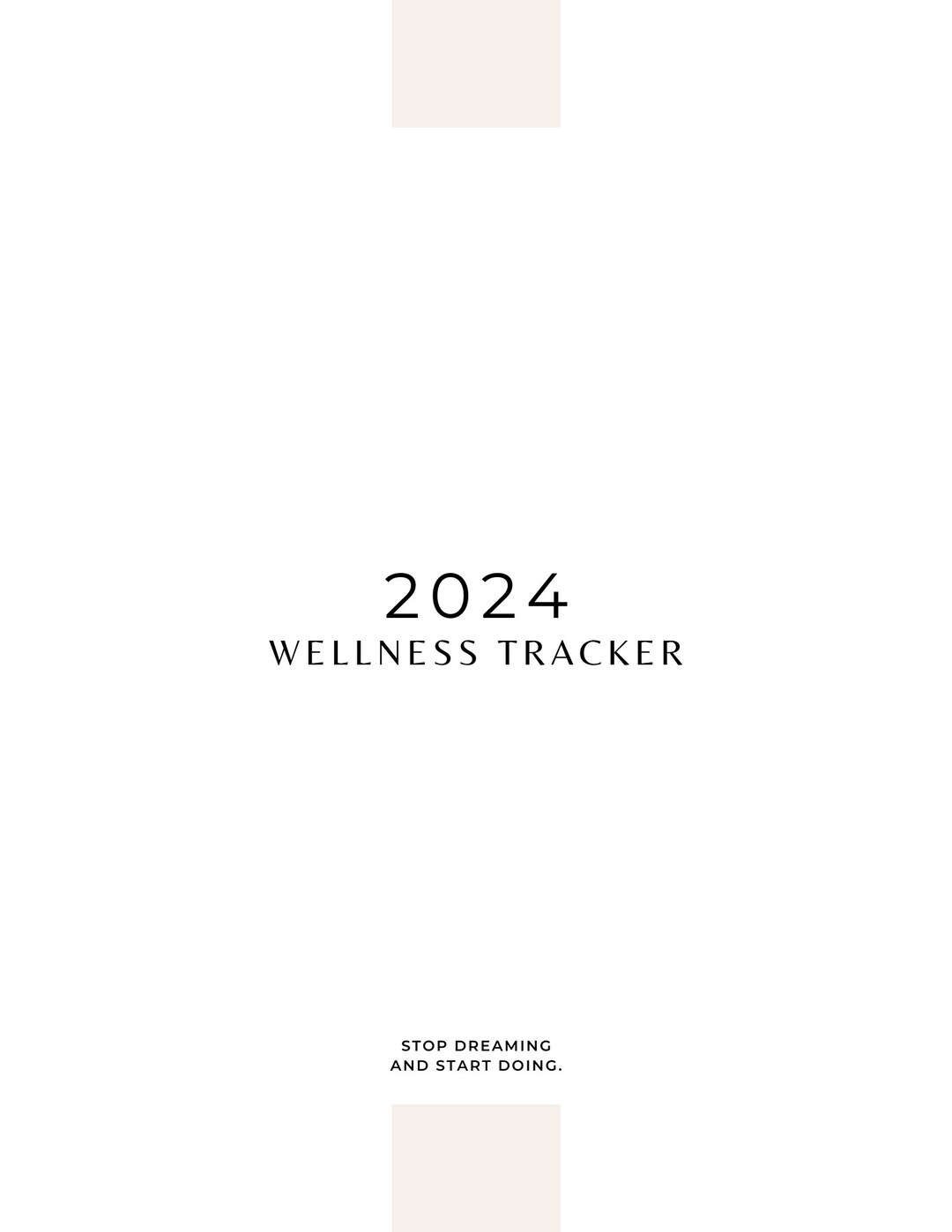 2024 Wellness Tracker - Etsy
