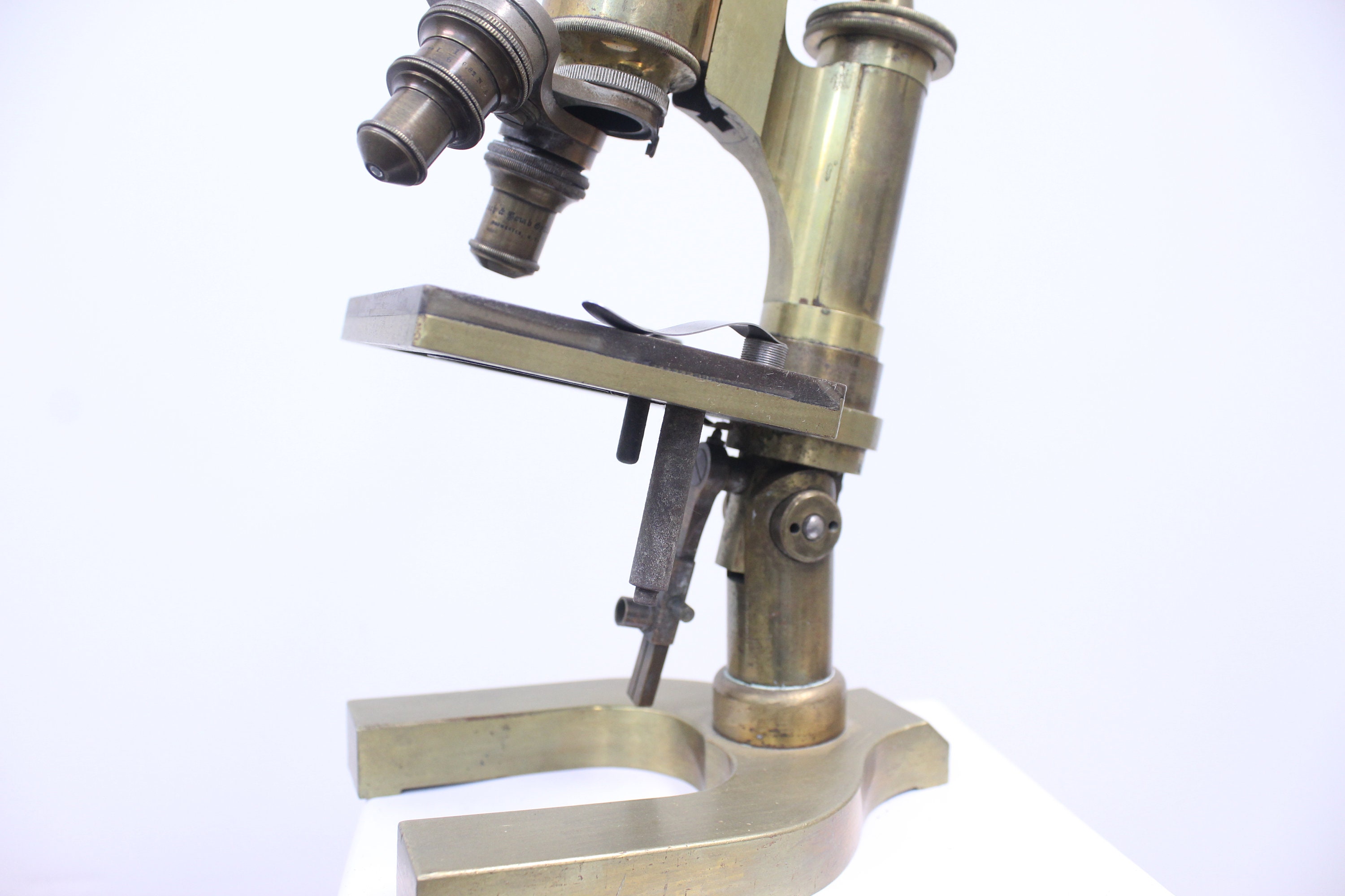 Spencer Lens Co. Antique Brass Microscope 1704 - Etsy