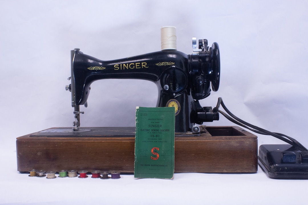 Singer 15-91 Sewing Machine - Etsy